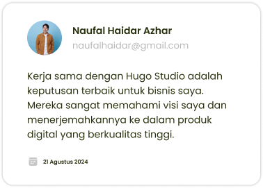 Menciptakan Pengalaman Digital yang Berkesan | Hugo Studio